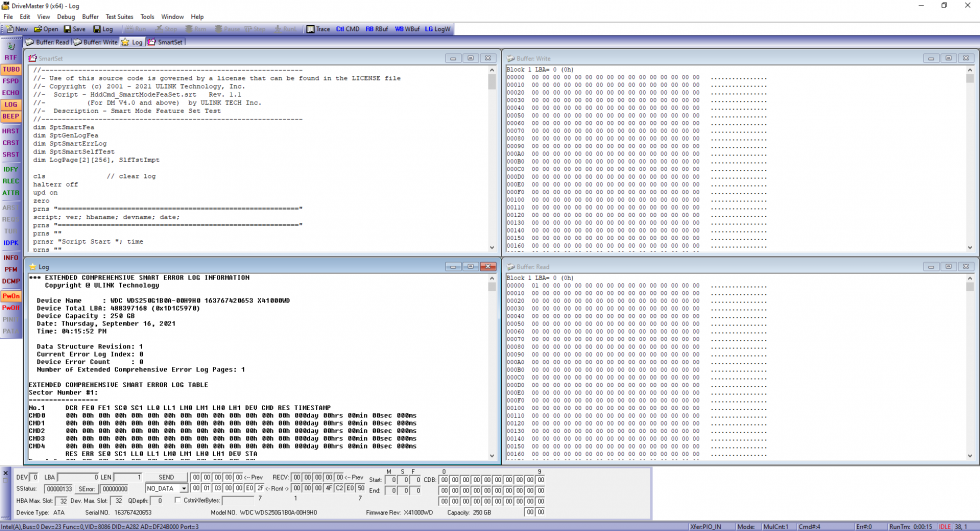 DriveMaster 9 Professional SATA - ULINK Technology